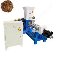 China Dry Dog Food Making Machine In South Africa Twin Screw Fish Feed Extruder Machine for sale