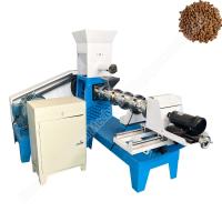 China Dry Dog Food Making Machine In South Africa Twin Screw Fish Feed Extruder Machine for sale