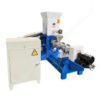 China Automatic Extruder Small Pellet Dog Food Making Machine Wet Type Fish Feed Extruder for sale