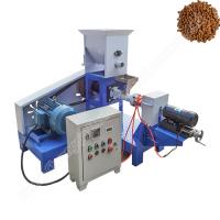 China Diesel Engine Floating Fish Feed Extruder Machine Manual Fish Feed Pellet Machine for sale