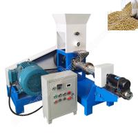 China Diesel Engine Floating Fish Feed Extruder Machine Manual Fish Feed Pellet Machine for sale