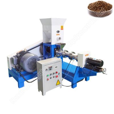 China Floating Fish Extruder Machine Pellet Making Machines For Animal Feed Dog Pet Food Extruder for sale
