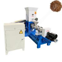 China Floating Fish Extruder Machine Pellet Making Machines For Animal Feed Dog Pet Food Extruder for sale