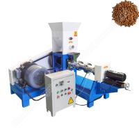 China Floating Fish Feed Pellet Making Extruder Machine Pet Feed Pellet Making Machine for sale