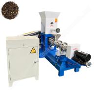China Floating Fish Feed Pellet Making Extruder Machine Pet Feed Pellet Making Machine for sale