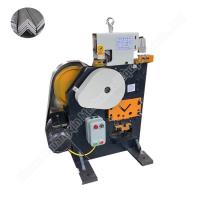 China Iron Worker For Punching Hydraulic Worker Cutting And Punching Machine Angles for sale