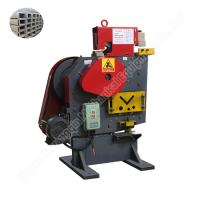 China Iron Worker For Punching Hydraulic Worker Cutting And Punching Machine Angles for sale