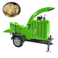 China 55HP 32HP mobile wood crusher wood crusher machine wood branch crusher machine for sale