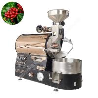 China Hot Air Coffee Roaster Machine Gas Heating Coffee Bean Roasters Home Roasting Machine for sale