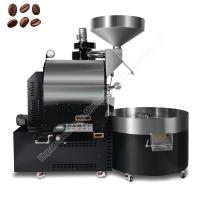 China 30kg Cast Iron Coffee Bean Roaster 3.5kw 1350kg For Factory for sale
