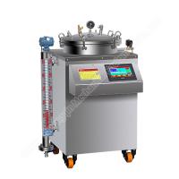China 80L Jars Vertical Pressure Steam Sterilizer Small Retort Machine Sterilizer For Food for sale