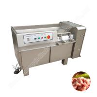 China 201 Stainless steel Meat Dice Cutting Machine Fresh Meat Cut Machine Square Meat Cut Machine Industrial Meat Cut Machine for sale