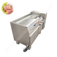 China Frozen Meat Dice Cut Machine Chicken Cube Cutting Machine 400kg/H 380V 50HZ for sale
