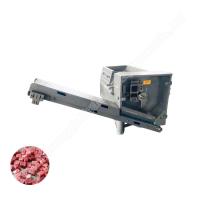 China Frozen Meat Dice Cut Machine Chicken Cube Cutting Machine 400kg/H 380V 50HZ for sale