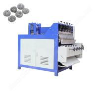 China Stainless Steel Wire Scourer Making Machine Steel Wire Sponge Making Machine For Cleaning for sale