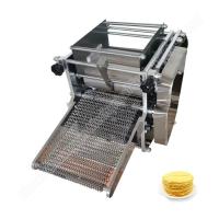 China SUS 304 Automatic Tortilla Roti Maker Machine White Flour Corn Tortilla Machine Adjustable Speed for sale