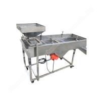 China SS304 Mesh Coffee Bean Grading Machine Vibrating Screen Machine 500kg/h Output for sale