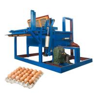 China Automatic Production Line Waste Paper Pulp Paper Egg Tray Carton Forming Machine Egg Tray Molding Making Machine for sale