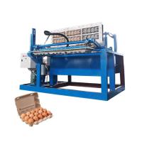 China Full Automatic Trays 4-8 Egg Tray Making Machine Chicken Farm Automatic Box Egg Tray Making Paper Pulp Molding Machine for sale