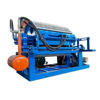 China Full Automatic Trays 4-8 Egg Tray Making Machine Chicken Farm Automatic Box Egg Tray Making Paper Pulp Molding Machine for sale