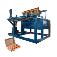 China Small Business Waste Paper Pulp Automatic And Cartons Making Vacuum Forming Machine For Egg Tray for sale