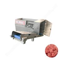 China 2.4kw Frozen Meat Cube Cut Machine Meat Cutting Machine Cubes Beef Meat Cube Cutter Machine for sale