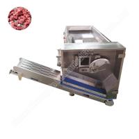 China Commercial Frozen Meat Dicer Machine / Cube Meat Dicing Machine 304 Stainless Steel for sale