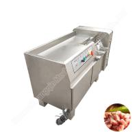 China Commercial Frozen Meat Dicer Machine / Cube Meat Dicing Machine 304 Stainless Steel for sale