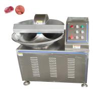 China Restaurant Bowl Meat Cutter Stainless Steel Meat Bowl Cutter 80L Meat Bowl Cutter Mixer for sale