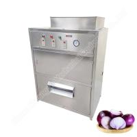 China 110V/220V 500kg/h Onion And Garlic Peeling Machine Cleaning Production Line Onion Skin Peeler Machine for sale
