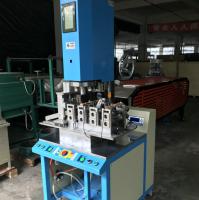 China full automatic plastic ultrasonic welding and cutting machine for dish wash sponge pads for sale