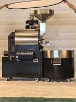 China Double Wall Drum Commercial Coffee Roaster 20kg Rotating Coffee Bean Roaster 60kg/hr 480kg/day for sale