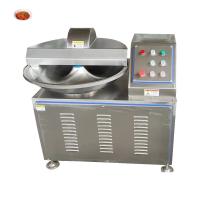 China Meat Cutting Machine Automatic Meat Bowl Cutter For Sausage Commercial Meat Mincer for sale