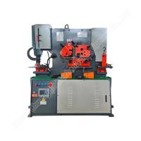 China Cnc Punch And Shear Machines Ironworker Iron Worker Hydraulic Punch And Shear 220V/380V for sale