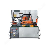 China Cnc Punch And Shear Machines Ironworker Iron Worker Hydraulic Punch And Shear 220V/380V for sale