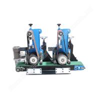 China Surface Steel Polishing Machine Surface Belt Grinding Deburring Machine For Flat Sheet Metal for sale