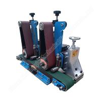China Surface Steel Polishing Machine Surface Belt Grinding Deburring Machine For Flat Sheet Metal for sale
