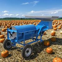 China Large Capacity 18KW Seeds Remove Pumpkin Seed Extract Powder And Harvester Machine for sale