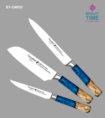 China Durable Steak Cerasteel Kitchen Knife Ultra Sharp Corrosion Resistant for sale