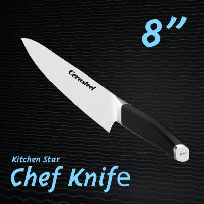 China Cerasteel Knife 8'' Chef Knife for sale