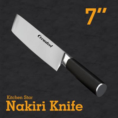 China Cerasteel Knife 7'' Nakiri Knife for sale