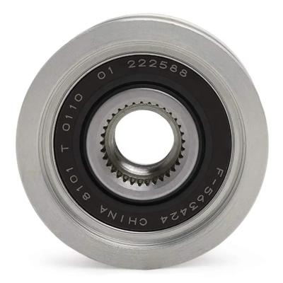 China FW-465 Alternator Freewheel Pulley F-563424 - OEM Standard Size with 12-Month Warranty for Automotive Charging Systems for sale