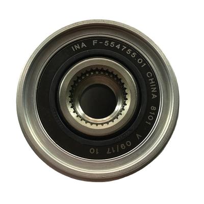 China OEM F-554755 Alternator Freewheel Pulley for Nissan Teana 2650319 265031900 for sale