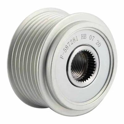 China Ford Ranger P4-AT Alternator Clutch Overrunning Pulley F-587281 535031810 with 12-Month Warranty and 5,000 Monthly Capacity for sale