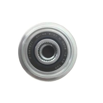 China OEM F-587371 Alternator Freewheel Pulley for Hyundai Kia 535029610 12V for sale