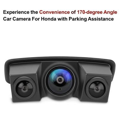 China 170 Degree Wide Angle Car Camera for Honda with 128GB Storage and Night Vision for sale