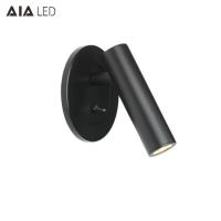 China Indoor recessed mounted bedroom bed wall lighting headboard wall light led reading bedside wall lamps for villas for sale