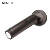 China Interior switch on lamp head fairy small headboard wall light 3W led bed reading lamp bedside wall lamp foldable for bed for sale