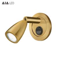 China Surface mounted hotel 3W pulldown led bed wall lamp for bedroom accordion wall lamp for bedside for sale