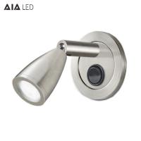 China Surface mounted hotel 3W pulldown led bed wall lamp for bedroom accordion wall lamp for bedside for sale